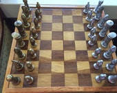 Stone chess set | Etsy