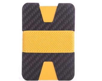 Carbon fiber wallet credit card wallet women and men wallet