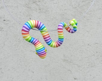 Popular items for rainbow snake on Etsy