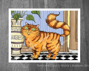 Popular items for ginger cat on Etsy