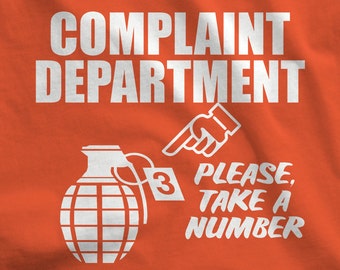 Popular items for complaint department on Etsy
