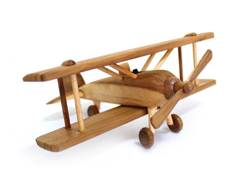 wooden airplane models in Handmade