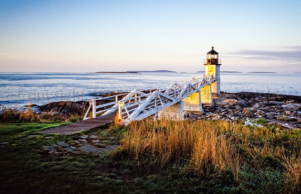 Marshall Point Lighthouse Digital Download Stock Photography