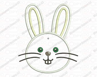 Rabbit applique | Etsy