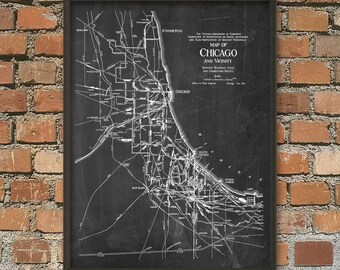Popular items for chicago railroad on Etsy