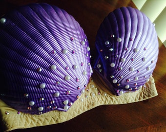 Popular items for sea shell bra on Etsy