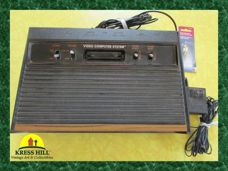 Set – Retro Atari Video Computer System, Model CX2600A, With ...
