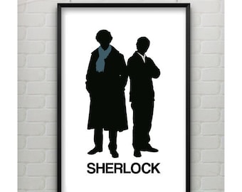 Sherlock silhouette | Etsy