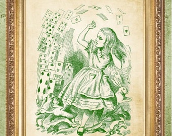 Popular items for alice art print on Etsy