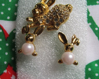 Popular items for rhinestone rabbit on Etsy