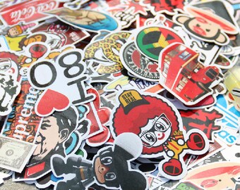 1-1000 Pcs Motorcycle Car Accessories Luggage Sticker Adhesive ...