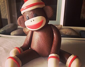 Fondant monkey | Etsy