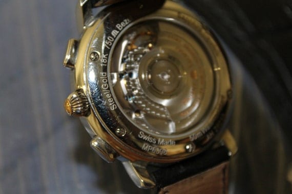 RARE Maurice Lacroix Masterpiece Flyback Annuaire Watch MP6098 Steel ...