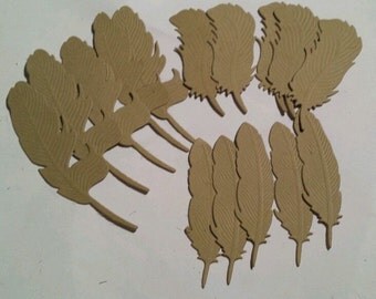 Popular items for feather die cut on Etsy