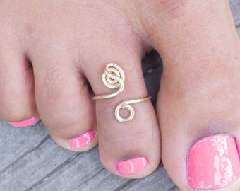 Cute toe rings | Etsy