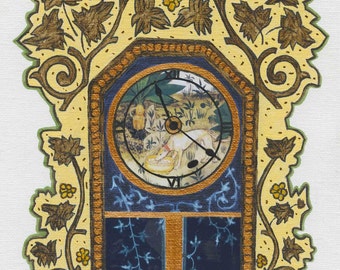 Popular items for clock collage on Etsy