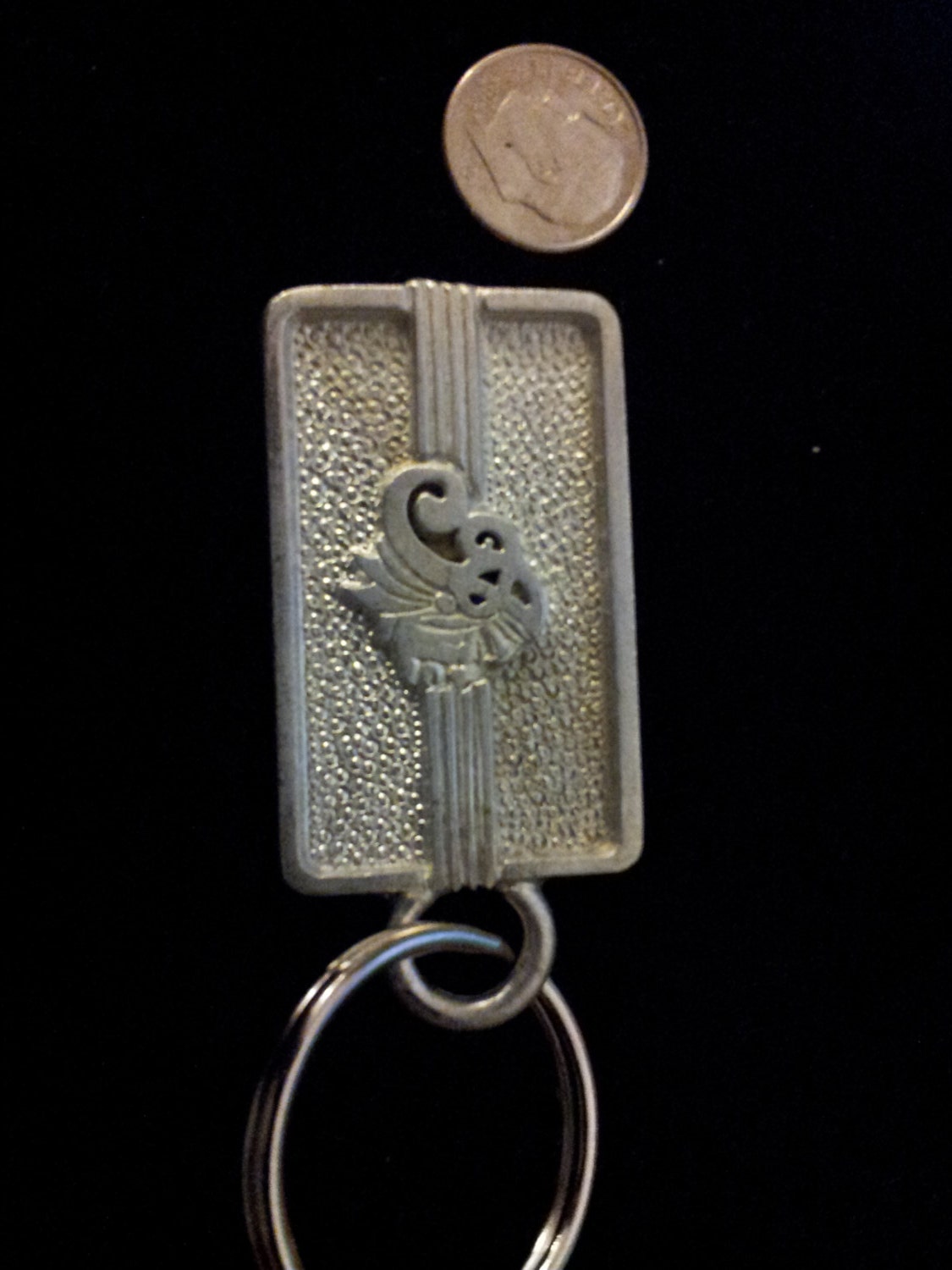 vintage Indian Motorcycle pewter keychain made in the USA Key Fob ...