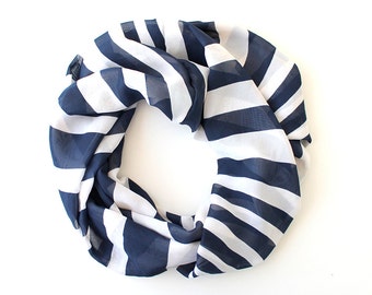 Nautical scarf | Etsy