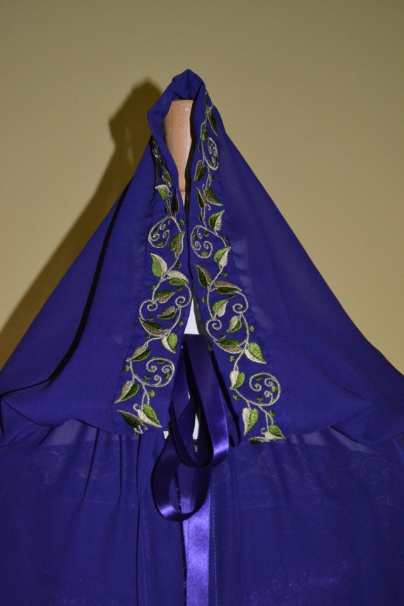 Embroidered Medieval Cloak Pre-Raphaelite Renaissance