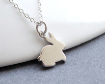 Popular items for rabbit jewelry on Etsy