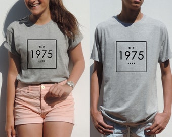 The 1975 shirt in black, white and gray t shirt Unisex indie rock ...