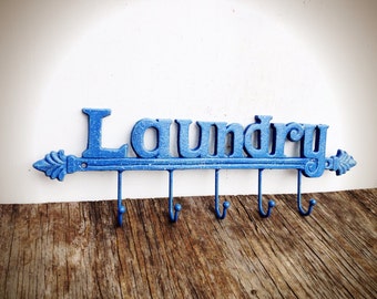 Laundry room hooks | Etsy
