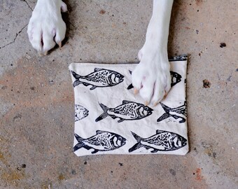 Popular items for fish block print on Etsy