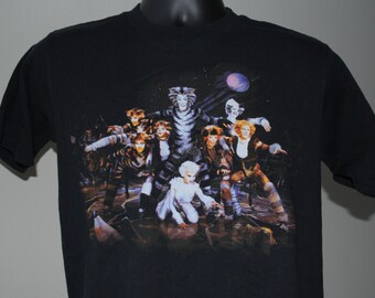 1981 CATS Vintage Broadway Musical Cast T-Shirt