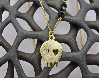 Popular items for golden skull on Etsy