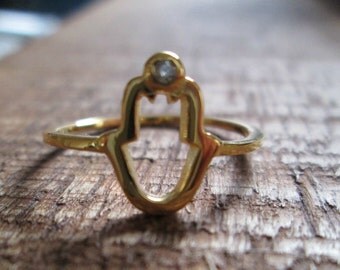 Popular items for hamsa rings on Etsy