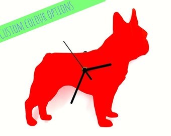 French Bulldog Frenchie Laser Cut Acrylic Novelty Dog Silhouette Wall ...