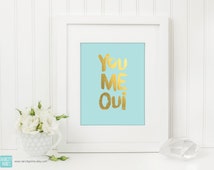 Unique you me oui related items | Etsy