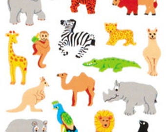 Popular items for zoo stickers on Etsy