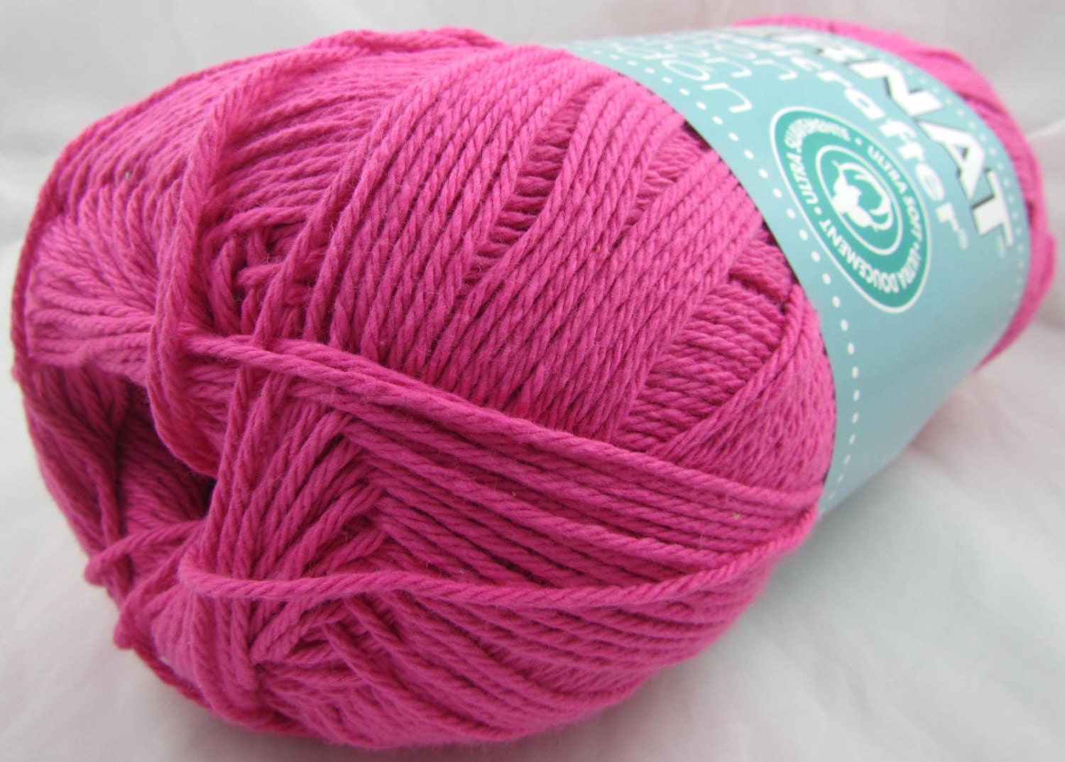 Bernat Handicrafter Cotton Yarn 14 oz. Ball HOT PINK