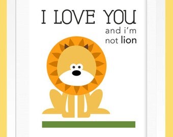 Popular items for i'm not lion on Etsy