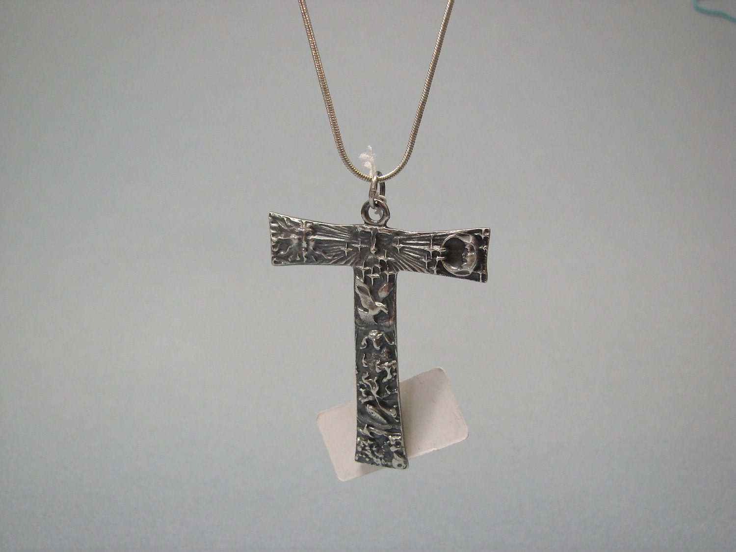 Franciscan Tau Cross Sterling silverTau cross of St Francis