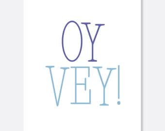 Oy vey | Etsy