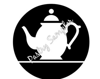 Teapot decals | Etsy