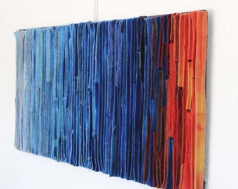 Popular items for abstract fiber art on Etsy