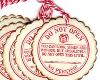 Do not open until | Etsy