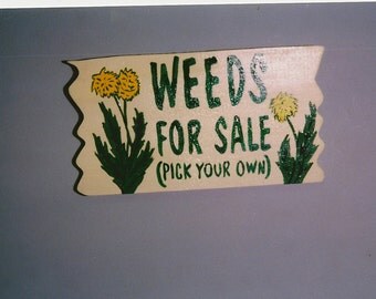 Popular items for weed sign on Etsy