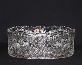 Popular items for lead crystal dish on Etsy