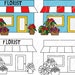 My Community Buildings Set 02 Clipart: 300 dpi transparent
