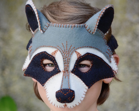 Raccoon Mask PDF Pattern