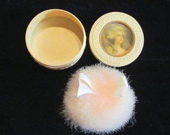 Popular items for celluloid powder box on Etsy