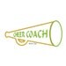 Cheer Coach Megaphone Applique & Machine Embroidery Design