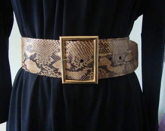 Popular items for python belt on Etsy