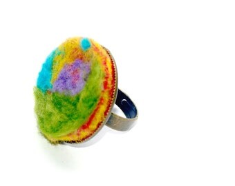 Popular items for Needle Felted Ring on Etsy