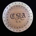 Confederate Army Cipher Disk Civil War Encryption Wheels