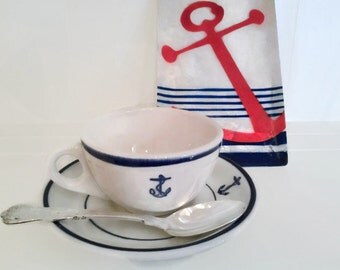 Popular items for nautical dinnerware on Etsy